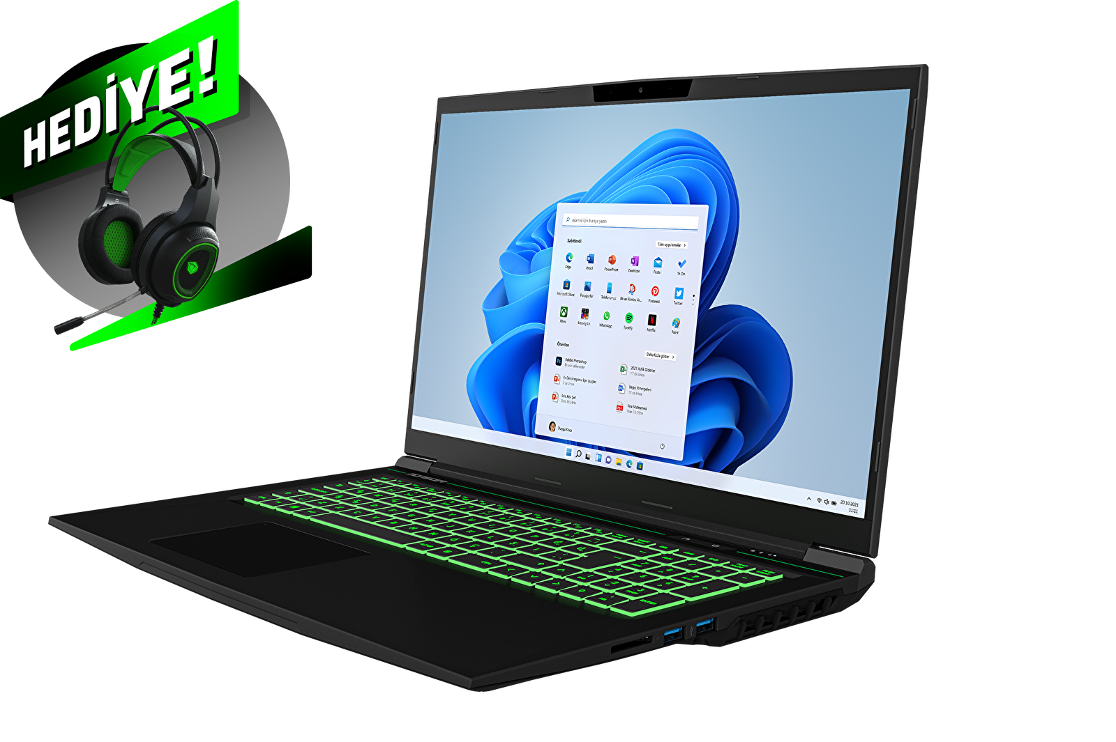 Tulpar T7 V20.8.3 17,3" Gaming Laptop | Monster Notebook