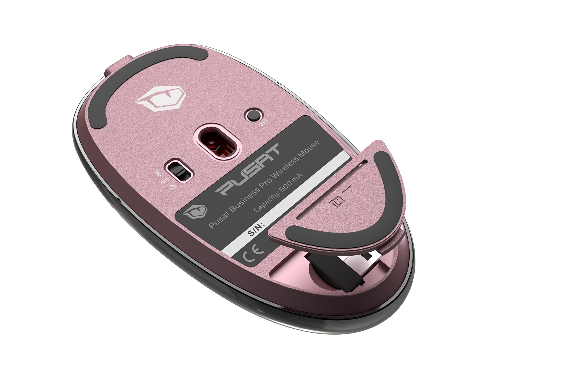 Pusat Business Pro Kablosuz Mouse - Rose Gold | Monster Notebook